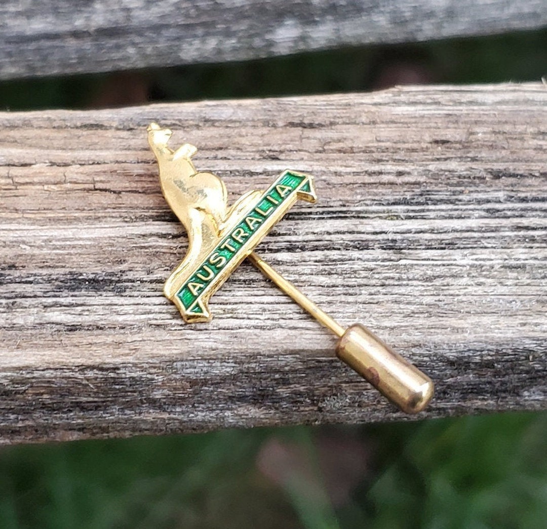 Vintage Australia Kangaroo Pin. Gift for Dad, Mom, Anniversary ...