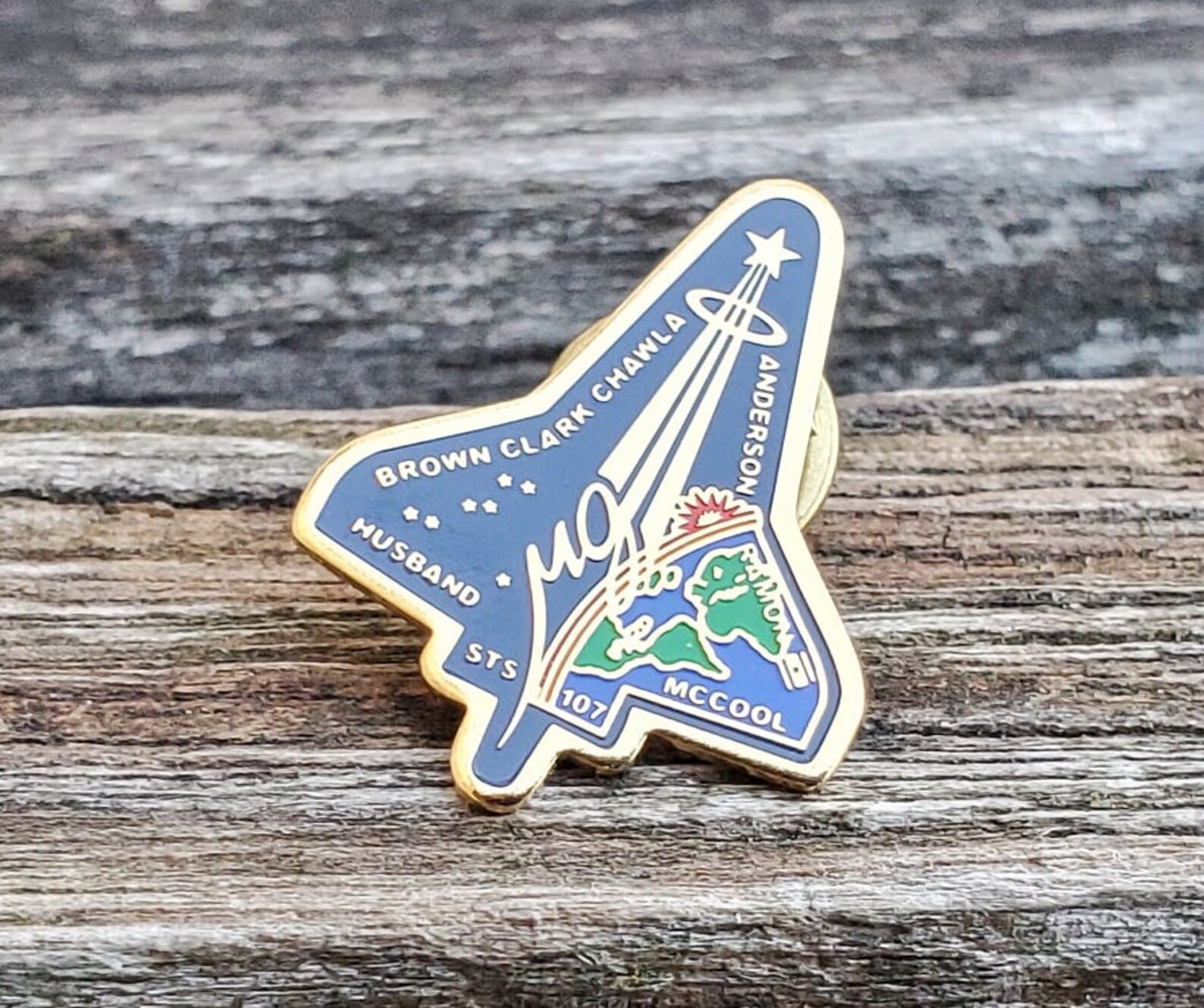 Vintage Columbia Pin. STS-107. Columbia Disaster. NASA Pin. Space ...