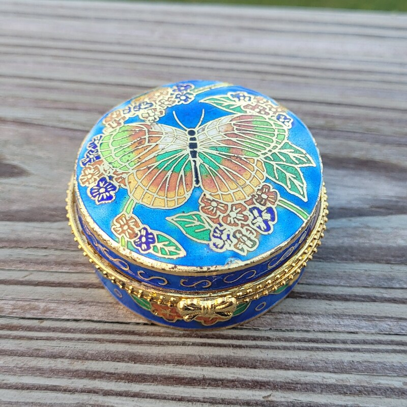 Cloisonne Box - Etsy