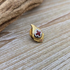 Vintage Blood Donor Pin. 3 Gallon. Unique Collectable. Red Cross Pin - Etsy