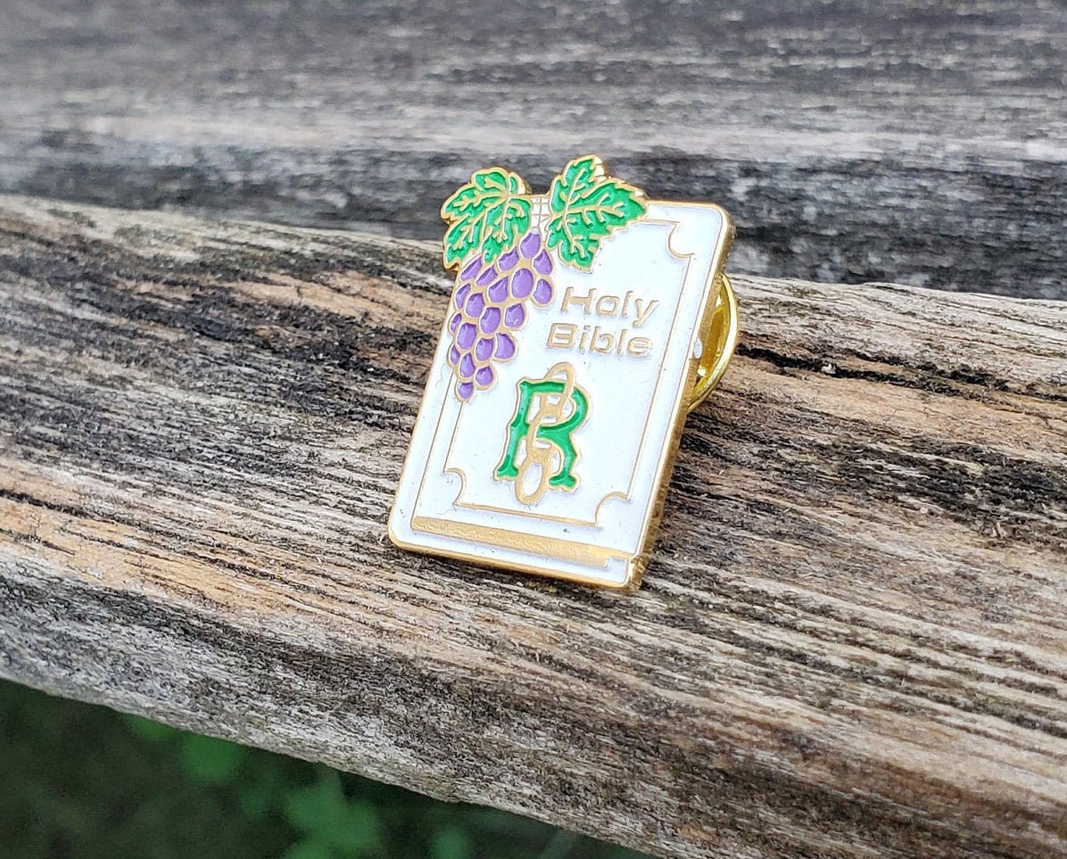 Vintage Holy Bible Pin. Collectable Bible Americana Book | Etsy