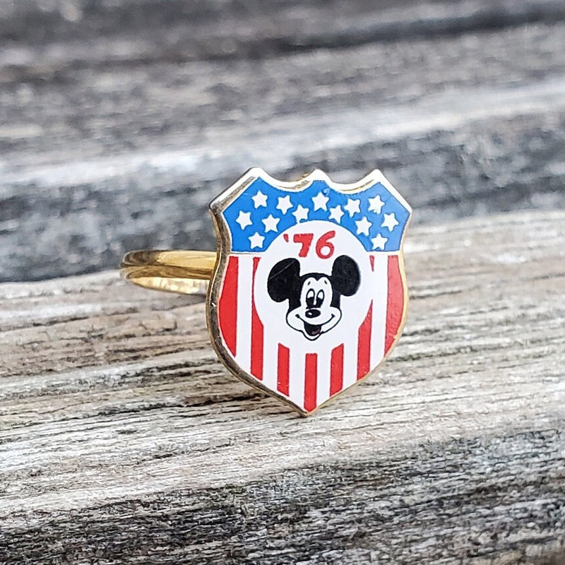 Mickey Mouse Ring - Etsy