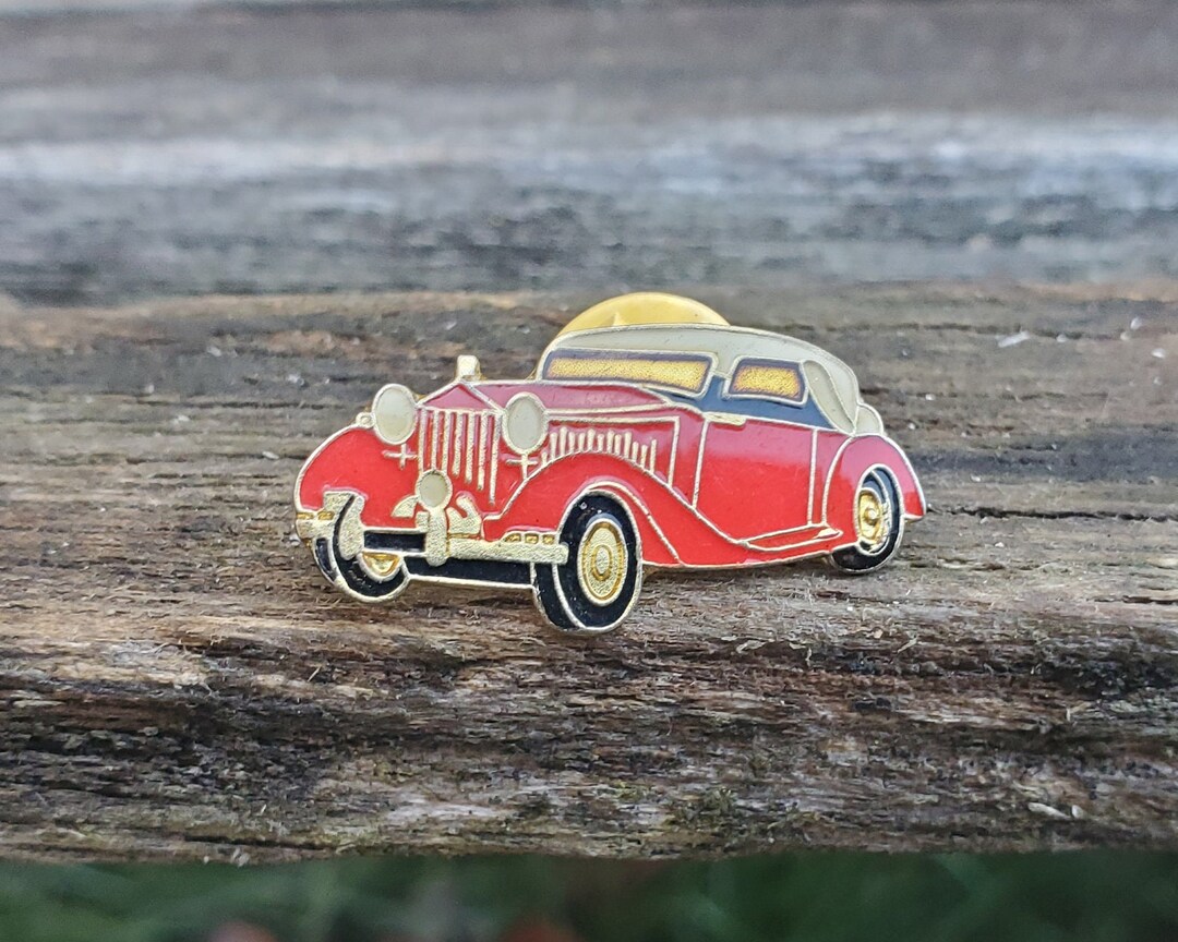 Vintage 1940s Classic Car Pin. Gift for Dad, Anniversary, Christmas ...