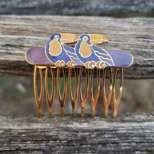 Bird Hair Comb - Etsy