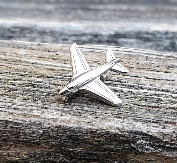 Vintage A-6 Airplane Pin. Fighter Jet. Gift Dad, Anni… - Gem