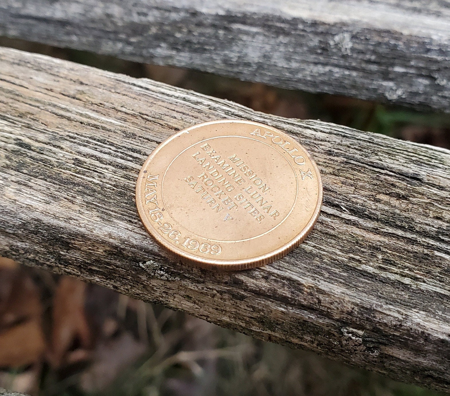 Vintage Apollo X Coin. Moon Test Coin. Collectable Americana. - Etsy