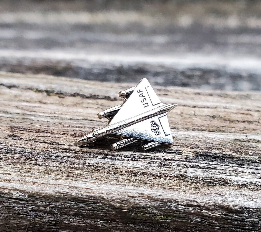 Vintage Military Fighter Jet Pin. Airplane Pin. Gift Dad, Anniversary ...