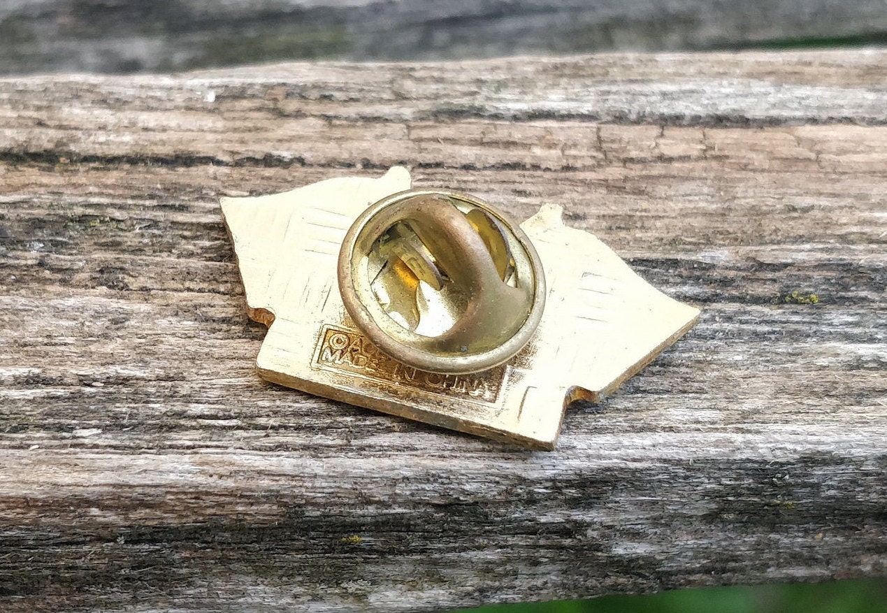 Vintage Alaska & American Flag Pin. Gift for Dad Mom | Etsy