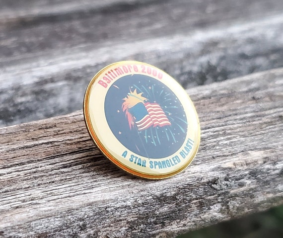 Vintage Baltimore 2000 Pin. American Flag Pin. Gift F… - Gem