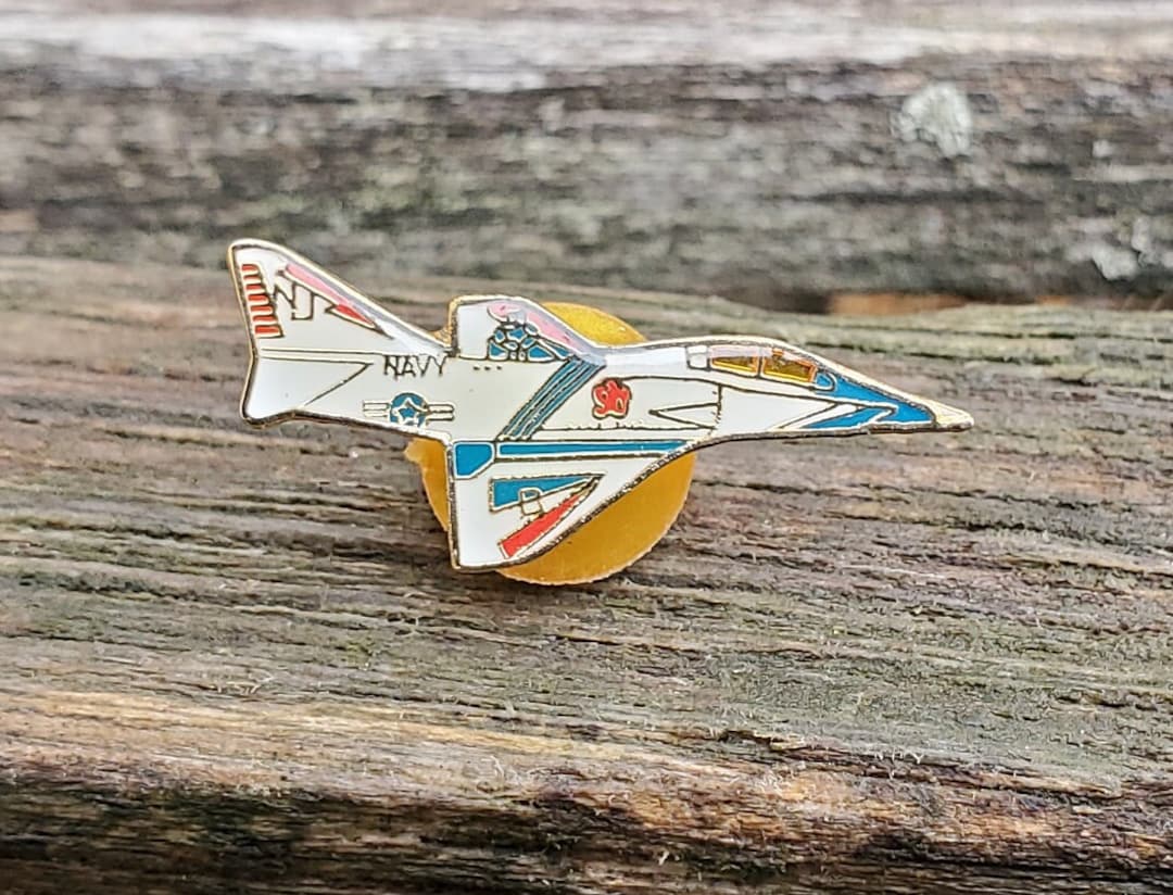 Vintage A-4 Skyhawk Pin. Military Airplane Pin. Military Jet. Gift Dad ...