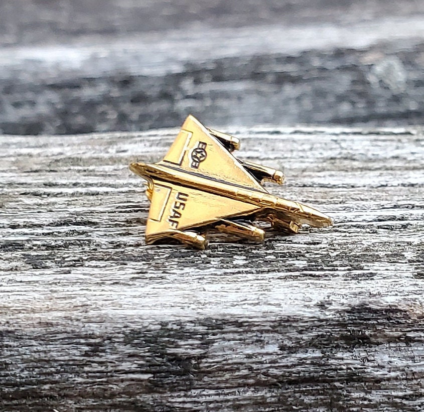 Vintage Military Fighter Jet Pin. Airplane Pin. Gift Dad - Etsy