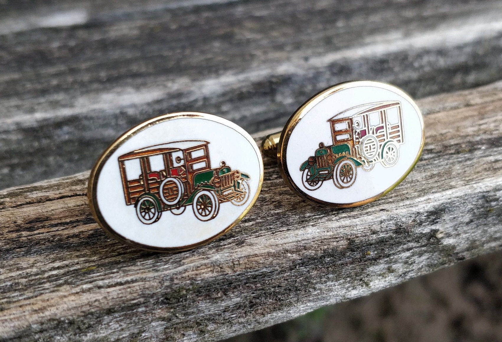 Vintage Model T Cufflinks. Gift for Groomsmen Groom Dad - Etsy