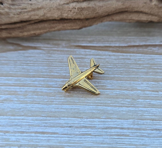 Vintage A-6 Airplane Pin. Fighter Jet. Gift Dad, Anni… - Gem