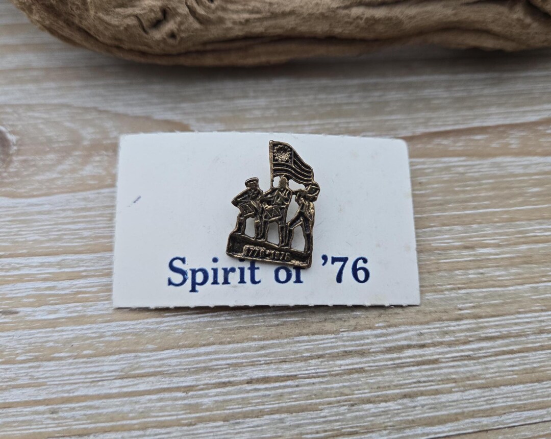 Vintage SPIRIT OF '76 Pin. 1776-1976 Bicentennial. Americana ...