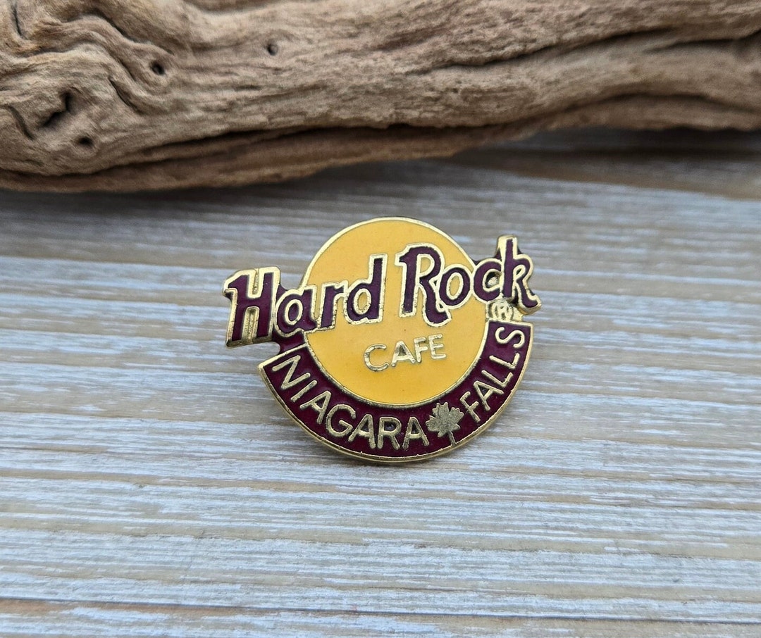 Vintage Hard Rock Niagara Falls Pin. Anniversary, Birthday Gift, Canada ...