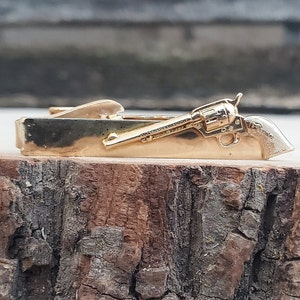 Vintage Colt Gun Tie Clip. Colt Frontier Six Shooter. Gift for Dad ...