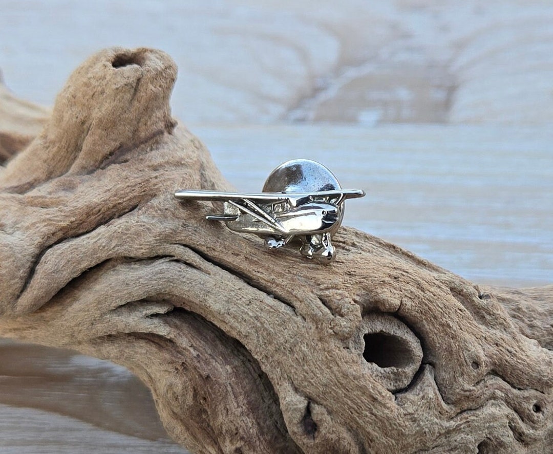 Vintage Cessna Tie Tack. Airplane Pin. Gift Dad, Anniversary, Birthday ...
