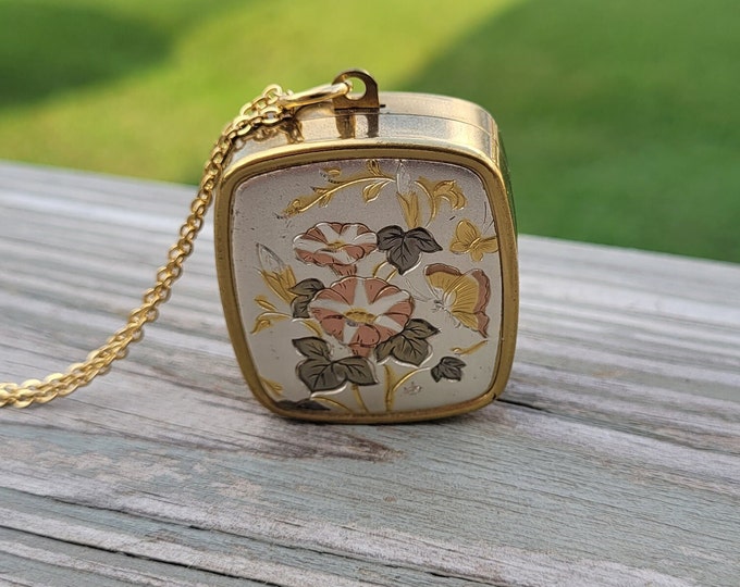 Vintage Music Box Pendant. Plays Yesterday. Gift for Mom, Birthday ...