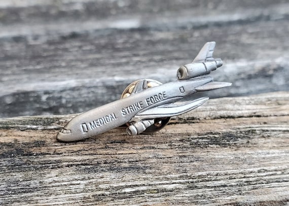 Vintage Airplane Pin. Medical Strike Force. DC-10. Gift For | Etsy