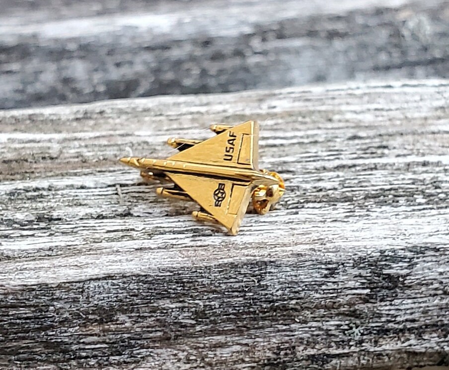Vintage Military Fighter Jet Pin. Airplane Pin. Gift Dad - Etsy