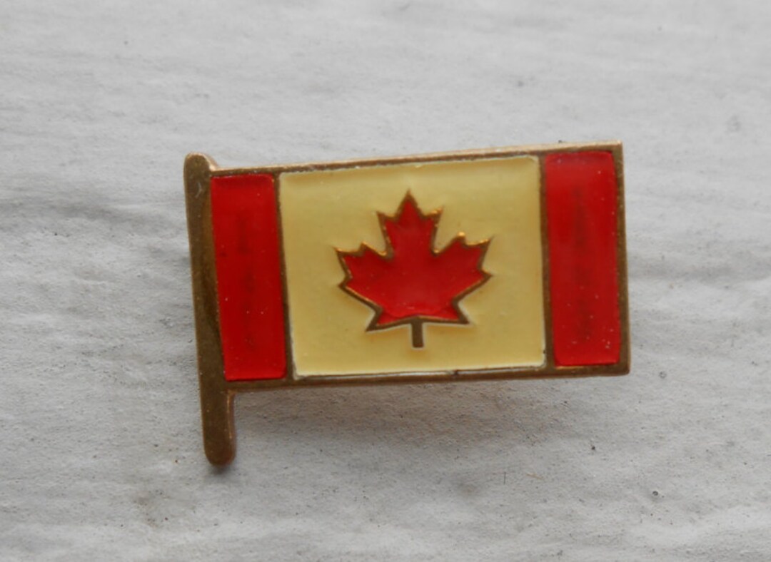 Vintage Canadian Flag Pin. Gift for Anniversary, Birthday. Canada ...