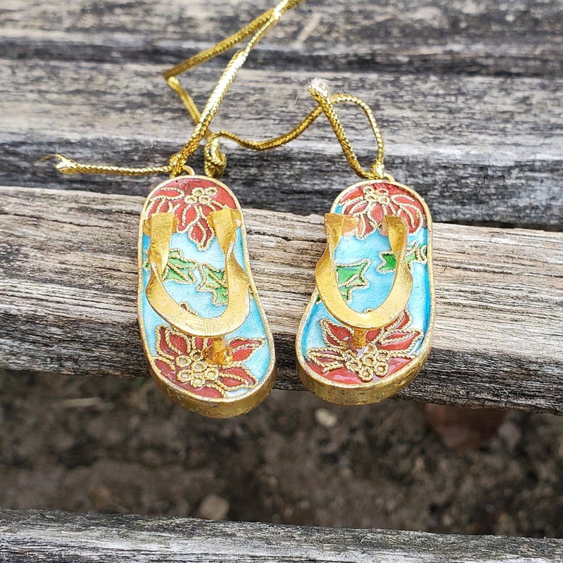 Vintage Geisha Ornament - Etsy