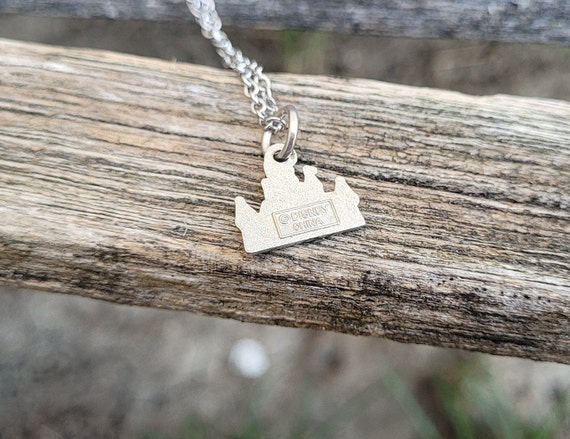 Vintage Cinderella Castle Necklace. Gift For Annivers… - Gem
