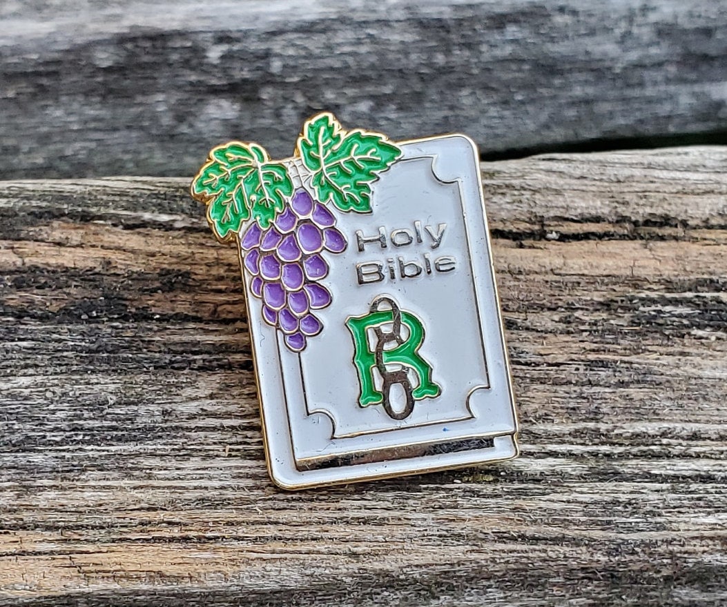 Vintage Holy Bible Pin. Collectable Bible Americana Book | Etsy