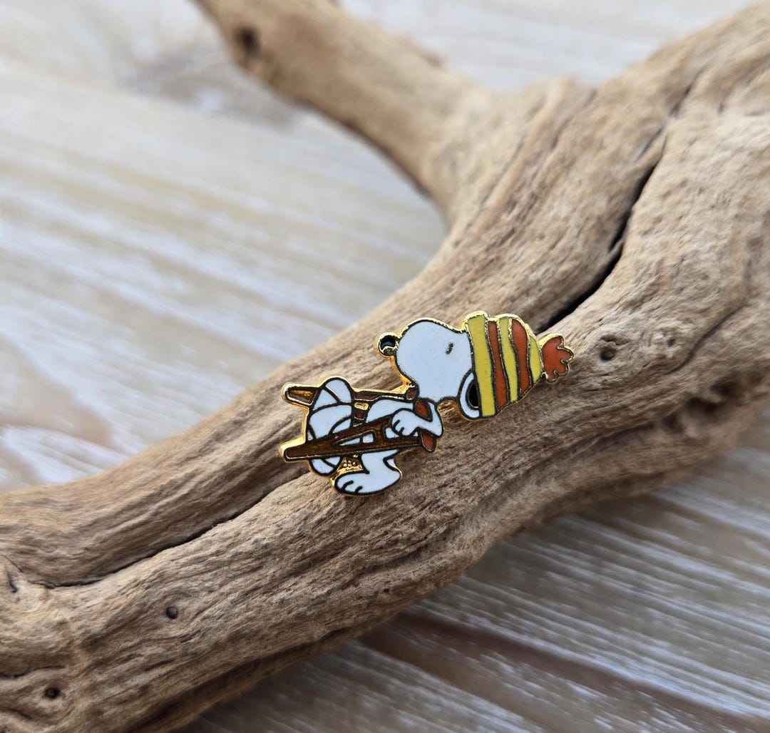 Vintage Snoopy Pin. Crutches Pin. Gifts for Kids, Birthday, Mom ...