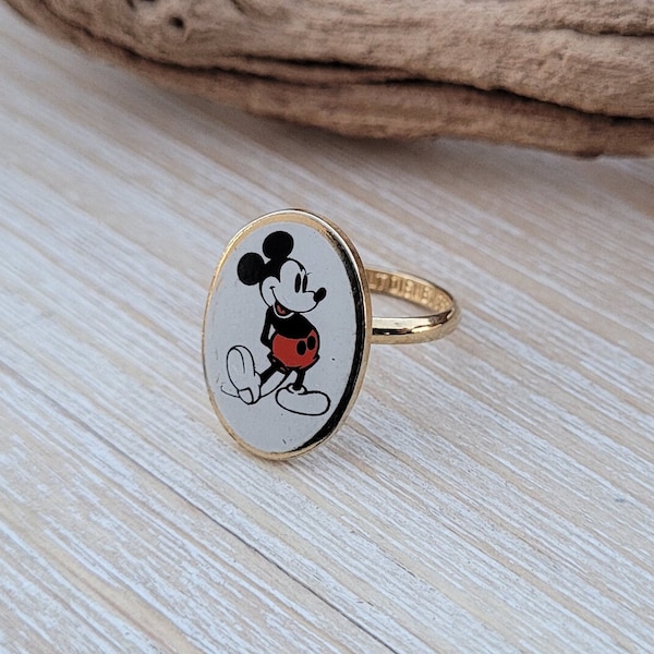 Mickey Mouse Ring - Etsy