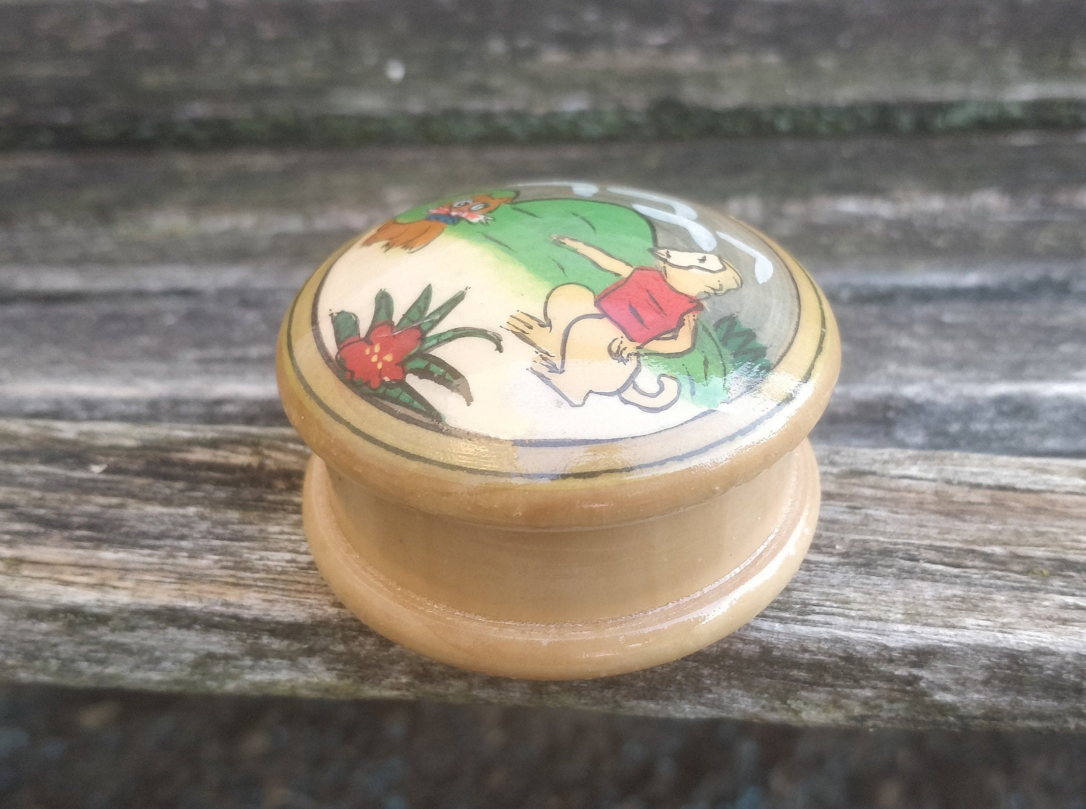 Vintage Wood Trinket Box. Kids Jewelry Box. Gift for Her Gift - Etsy