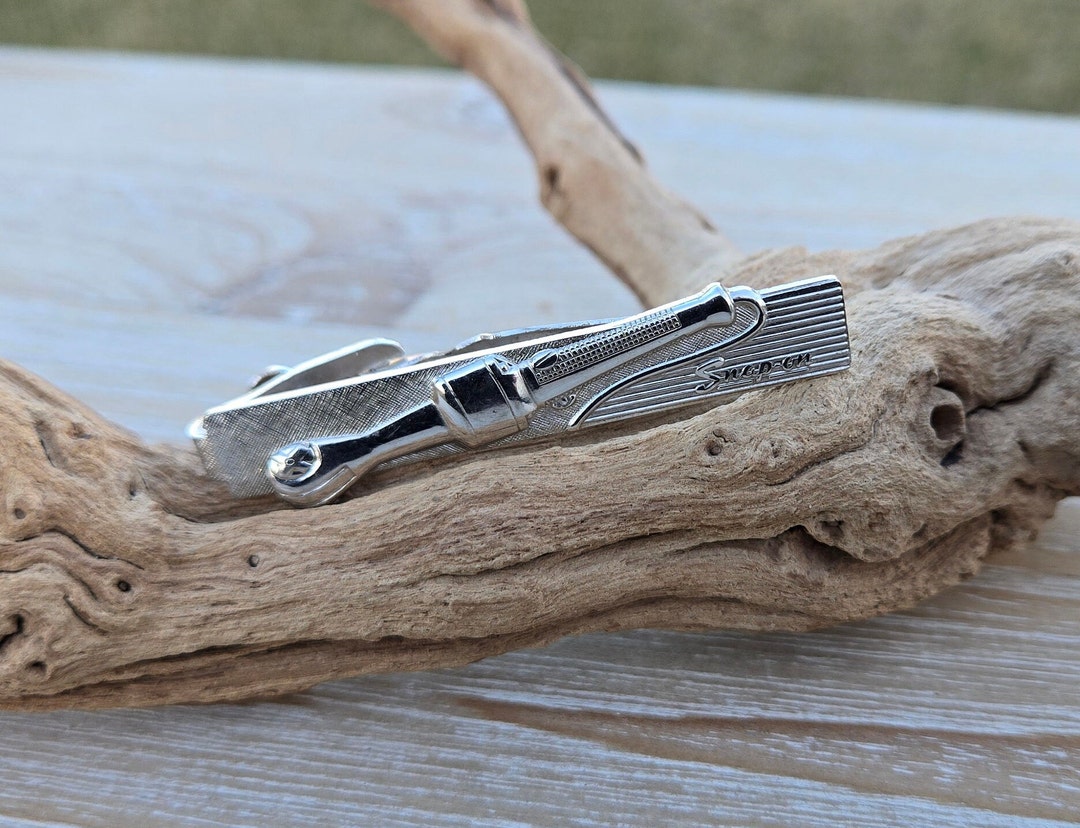 Vintage SNAP ON TOOLS Tie Clip. Gift for Men, Dad, Mechanic ...