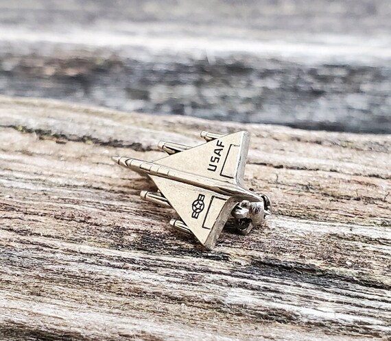 Vintage Military Fighter Jet Pin. Airplane Pin. Gift … - Gem