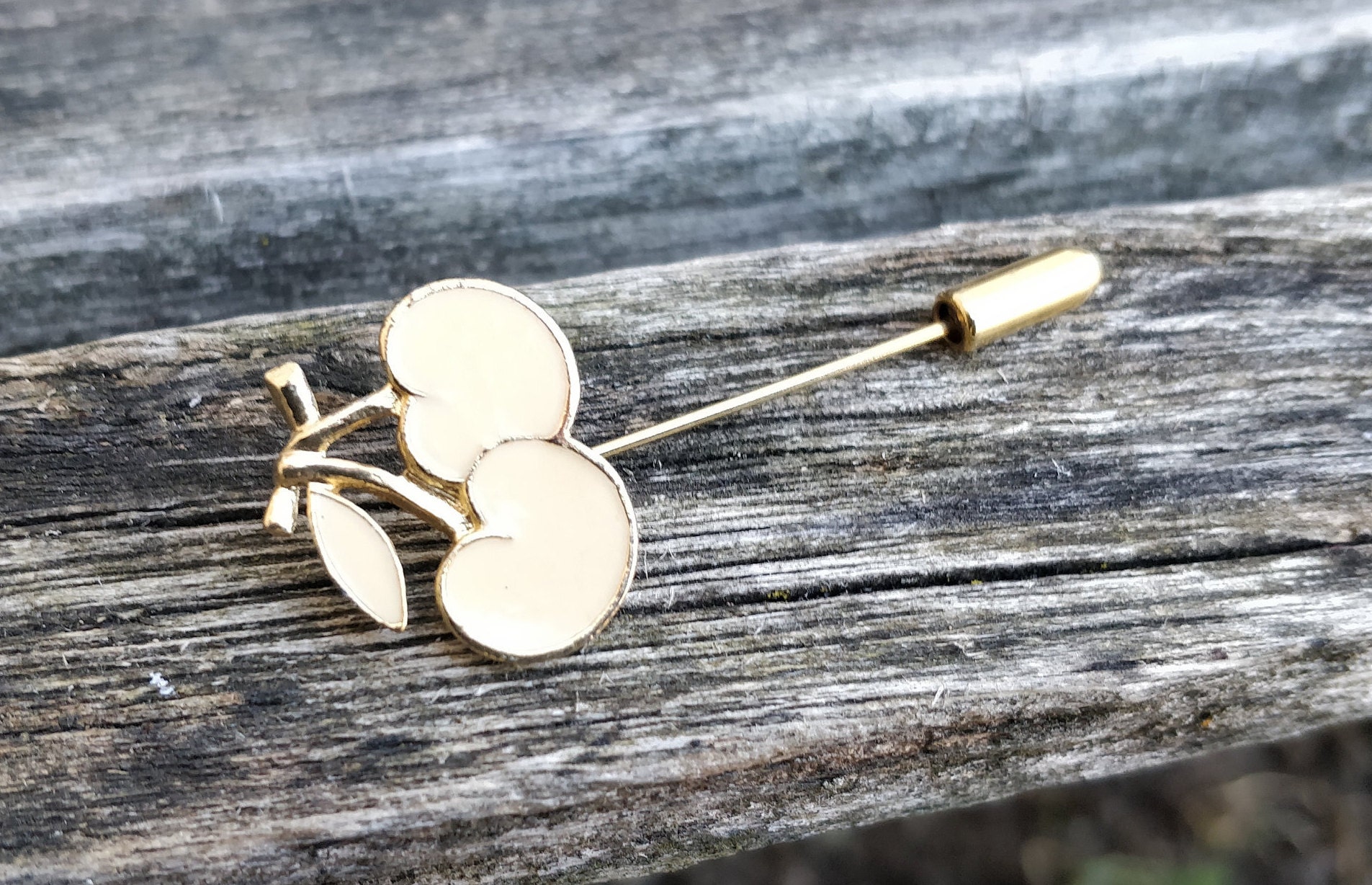 Vintage Fruit Pin. Apple Cherry. Anniversary Mom Birthday | Etsy