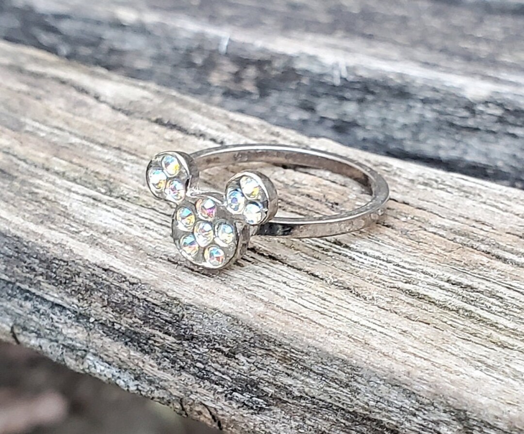 Vintage Mickey Mouse Ring. 7 3/4. Gift for Anniversary, Christmas ...