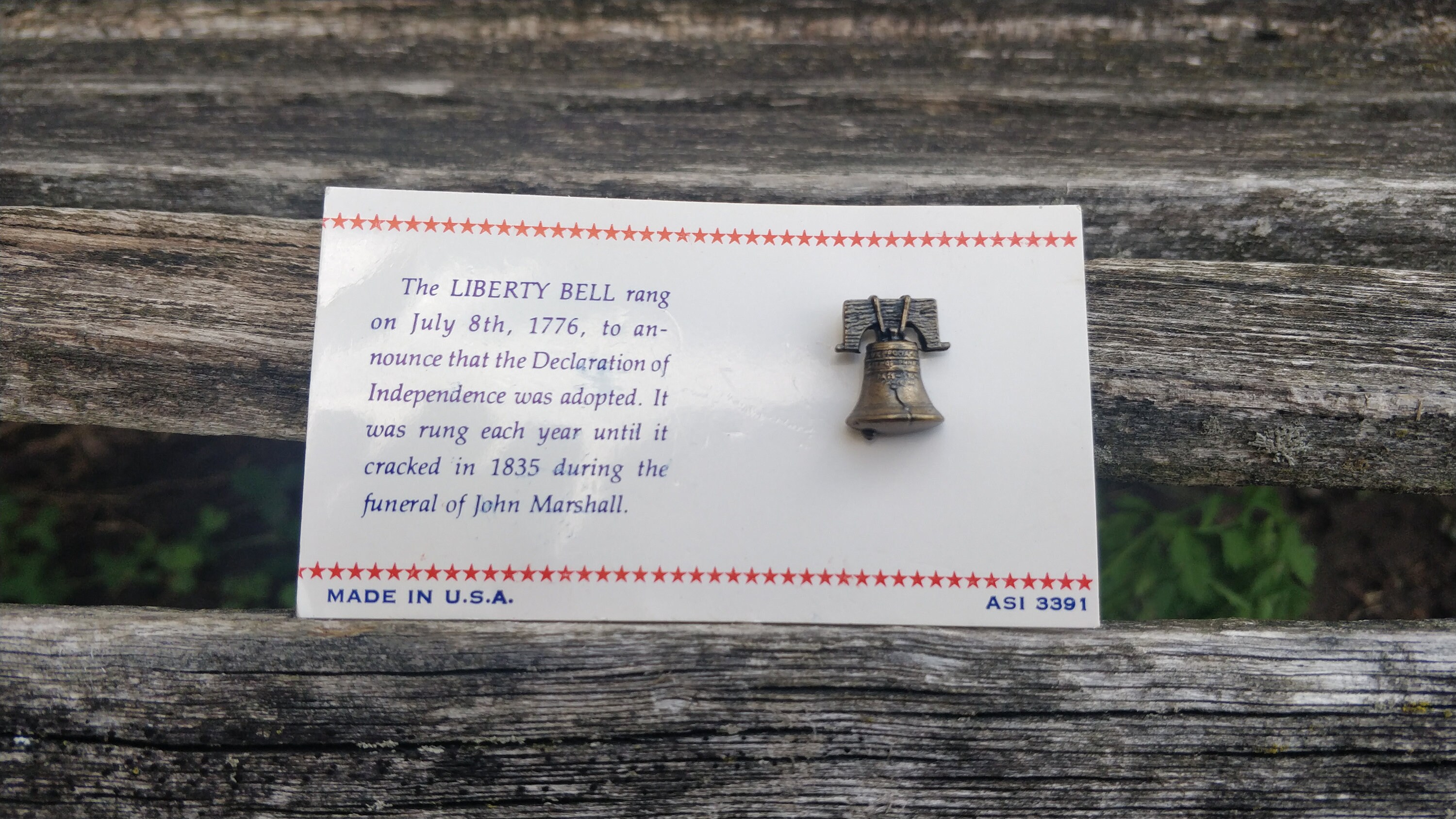 Vintage Liberty Bell Pin. Collectable Americana | Etsy