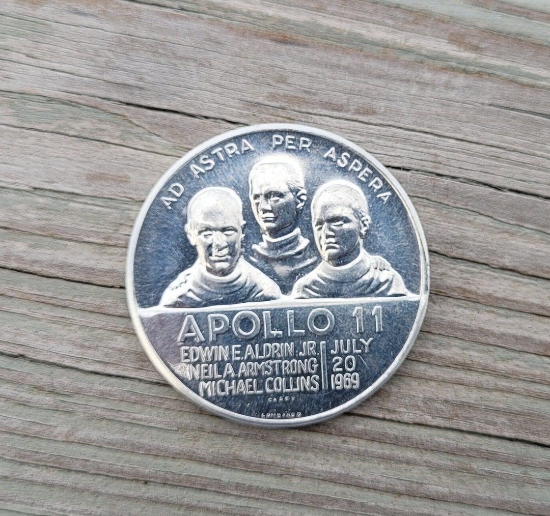 Vintage Apollo Coin. NASA Coin. Collectable Americana. Space - Etsy
