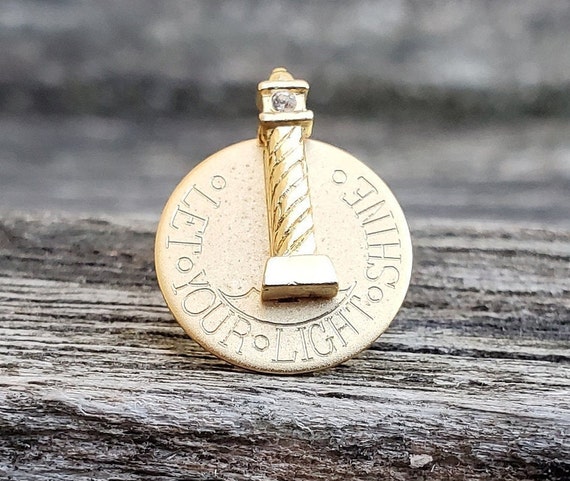 Vintage Lighthouse Pin. let Your Light Shine. Gift - Etsy