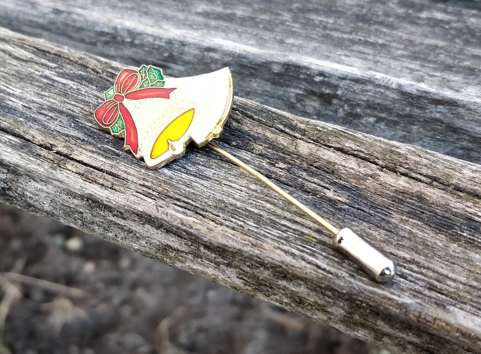 Vintage Christmas Bells Pin. Christmas Gift Anniversary Mom - Etsy