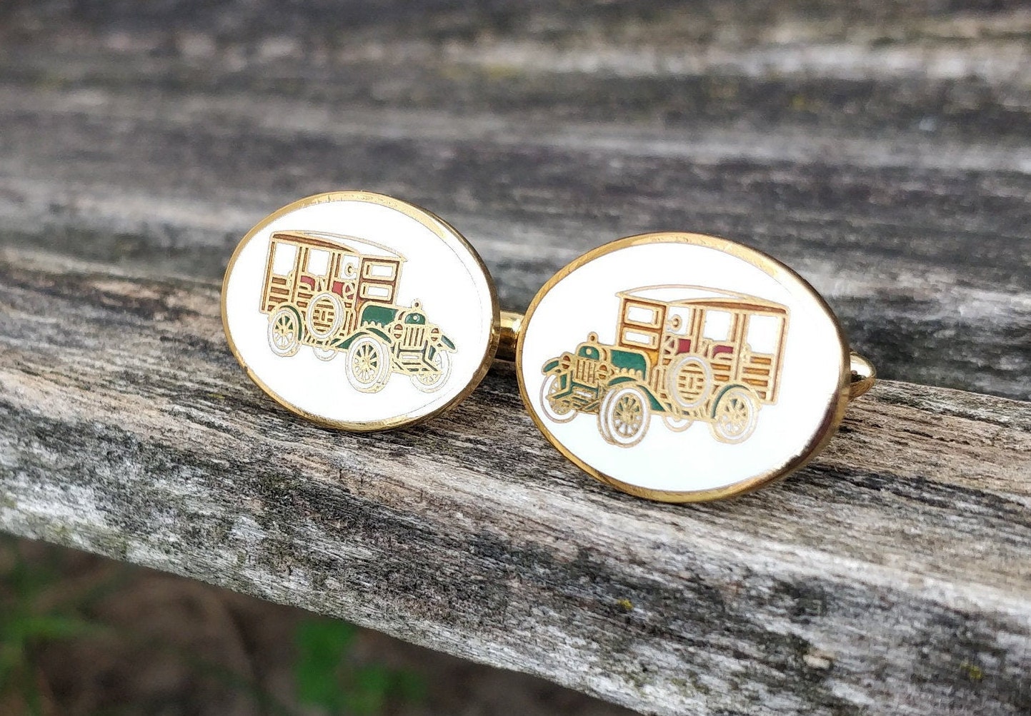 Vintage Model T Cufflinks. Gift for Groomsmen Groom Dad - Etsy
