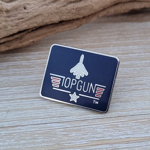 Vintage Top Gun Pin. Movie Collectable. Americana. Gift for Dad, Mom ...