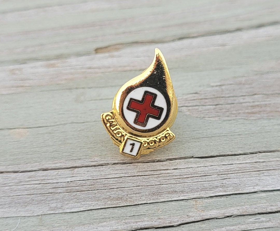 Vintage Blood Donor Pin. 1 Gallon. Unique Collectable. - Etsy