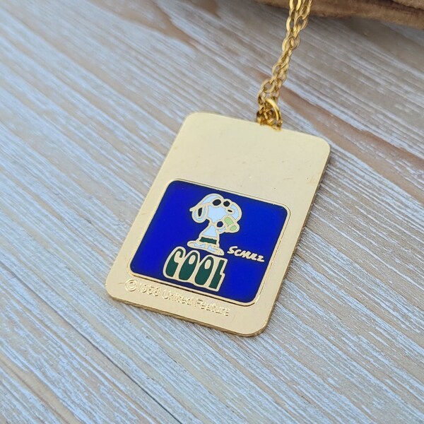 Snoopy Dog Tag - Etsy