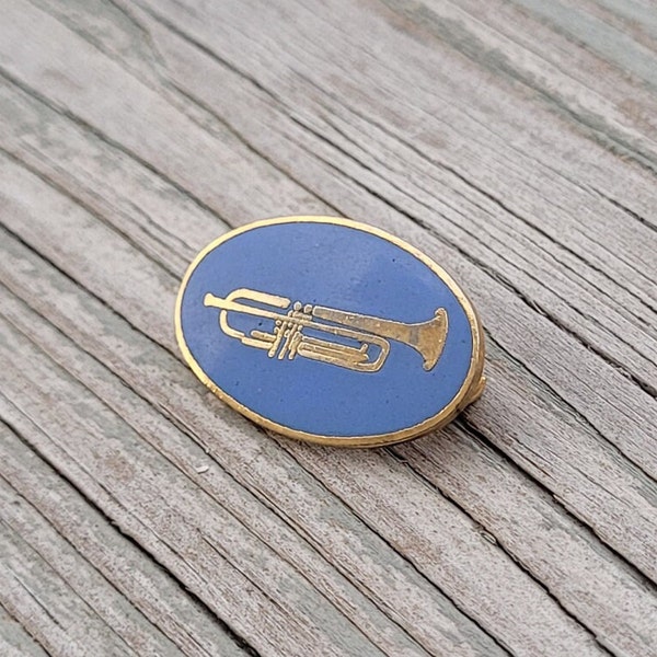 Trumpet Pin - Etsy