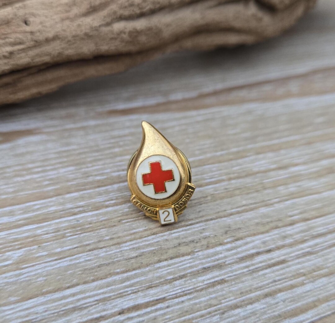 Vintage Blood Donor Pin. 2 Gallons. Unique Collectable. Vintage ...