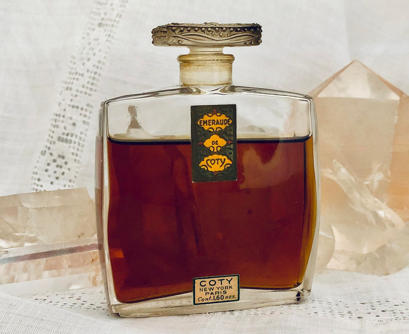 SAMPLE .. Coty, Emeraude, 'emerald', DECANTED SAMPLE From Flacon ...