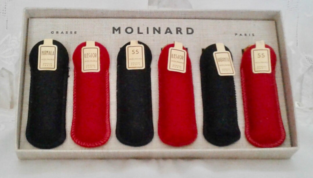 Molinard, 2 X 55, 2 X Iles D'or, 1 X Habanita, 1 X Nirmala, 6 X 10 Ml ...