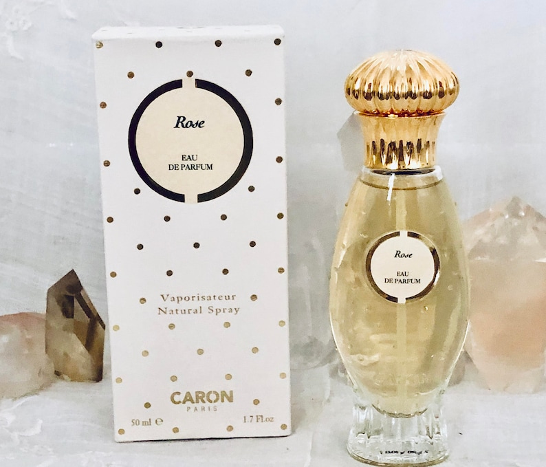 Caron Rose 50 Ml. or 1.7 Oz. Flacon Eau De Parfum 1949 - Etsy
