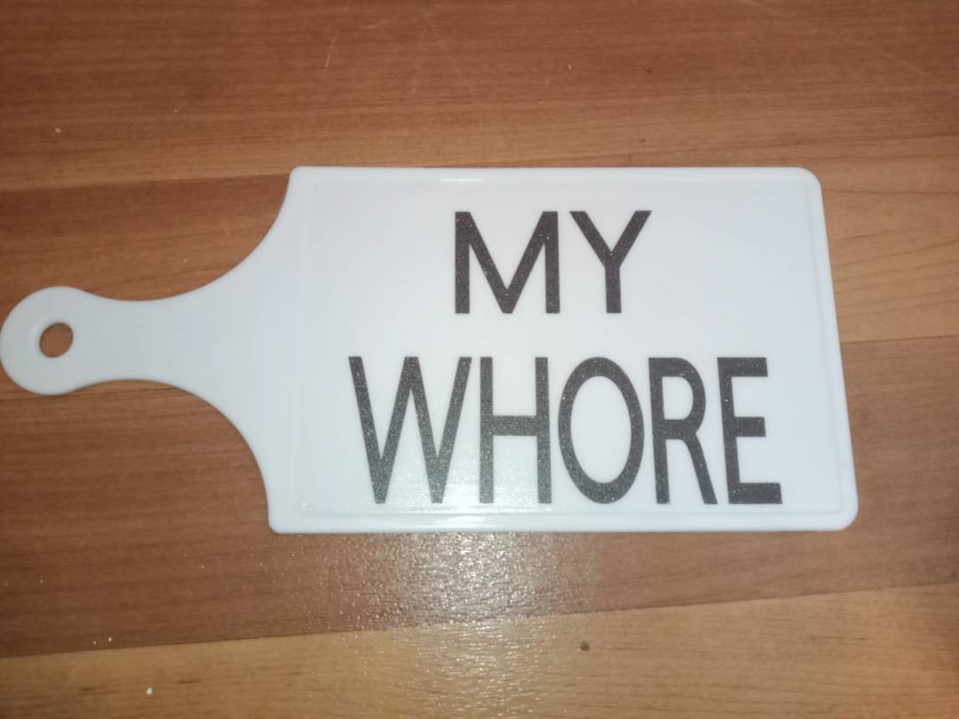 Touch Your Toes My Whore Freaky Kinky Spanking Board Paddle Sex Fetish