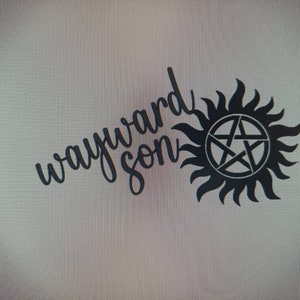 Wayward Sister Supernatural Dean Sam Winchester Decal Sticker - Etsy